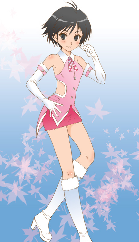 Momoya Show Neko Kikuchi Makoto Cute And Girly Idolmaster Idolmaster Idolmaster Classic